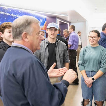 Second NRC official visits ACU’s NEXT Lab | Abilene Christian University